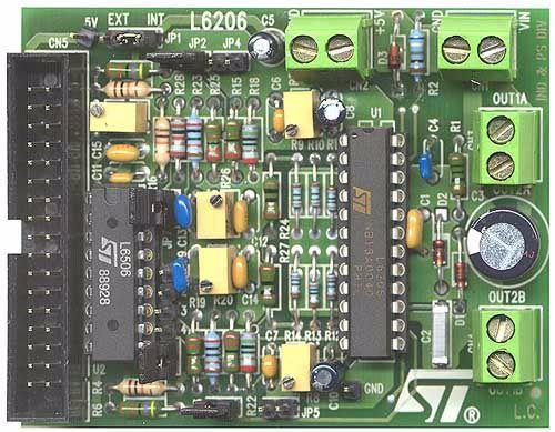 Eval Board For L6206 - EVAL6206N