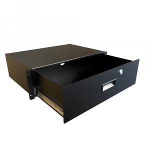 Lock Storage Drawer 3u X 12" Depth - RDRW1900512BK1