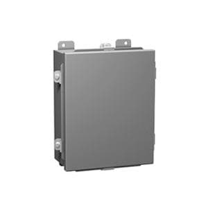 Nema 4 Mild Steel Lift Off Cover W/ Clamps 10 X 8 X 4" - 1414N4I