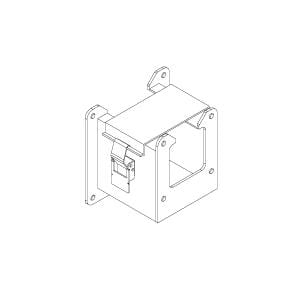 Reducer For Wireway From 4x4 To 2.5x2.5" - 1485CRE