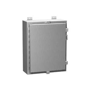 N4x Wallmount Encl W/panel - 20 X 16 X 10 - 304 Ss - 1418N4SSC10