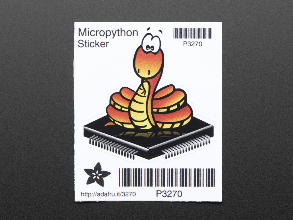 Micropython Sticker - 3270