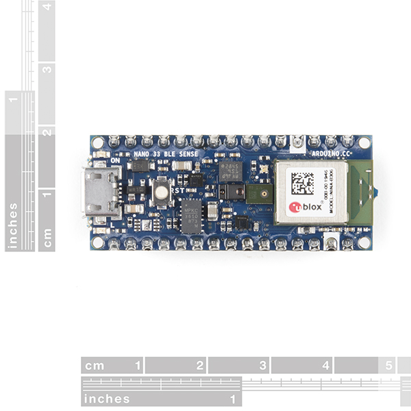 Arduino Nano 33 Ble Sense With Headers - DEV-17048