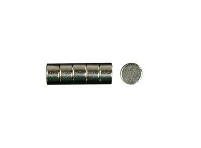 5x3 Cylindrical Magnets - Pack Of 5 - ASR00024-5