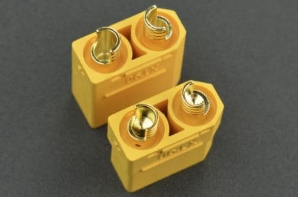 High Quality Gold Plated Xt90 Male & Female Bullet Connector - FIT0588