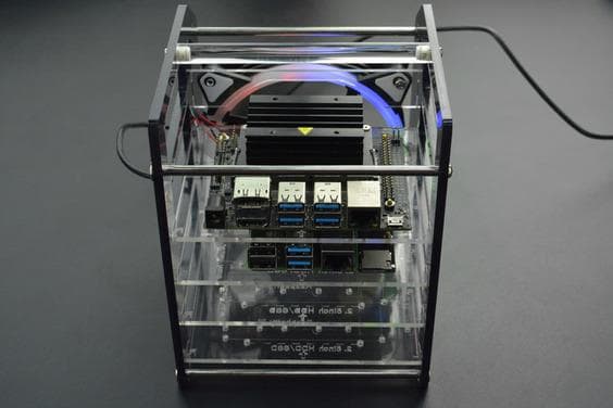 Rack Tower For Raspberry Pi 4b/ 3b & Jetson Nano - FIT0775