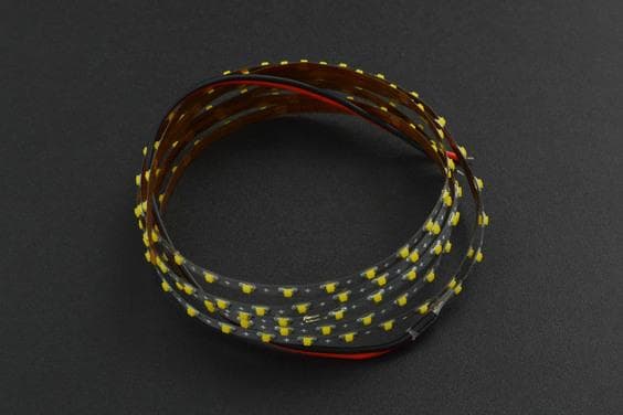 3v Flexible Led Strip (138 Leds) - Warm White - FIT0834