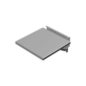Fold Down Shelf - 12x12 - Steel/gray - FDS1212GY