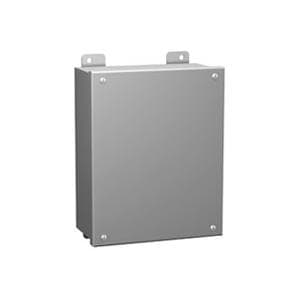 Nema 12 Mild Steel Lift Off Cover W/ Screws 4 X 4 X 3" - 1414SCA