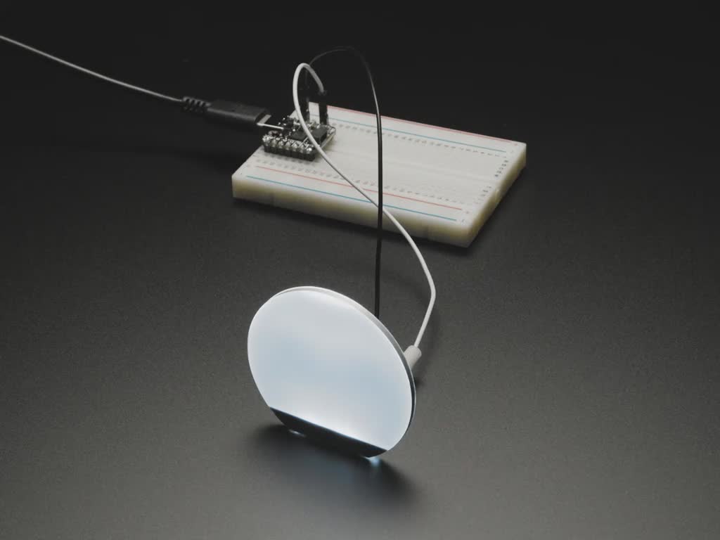 Round Semi-circle Backlight Led - 50mm Diameter - 4882