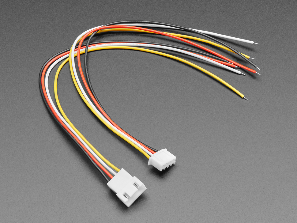 2.5mm Pitch 4-pin Cable Matching Pair - Jst Xh Compatible - 4874