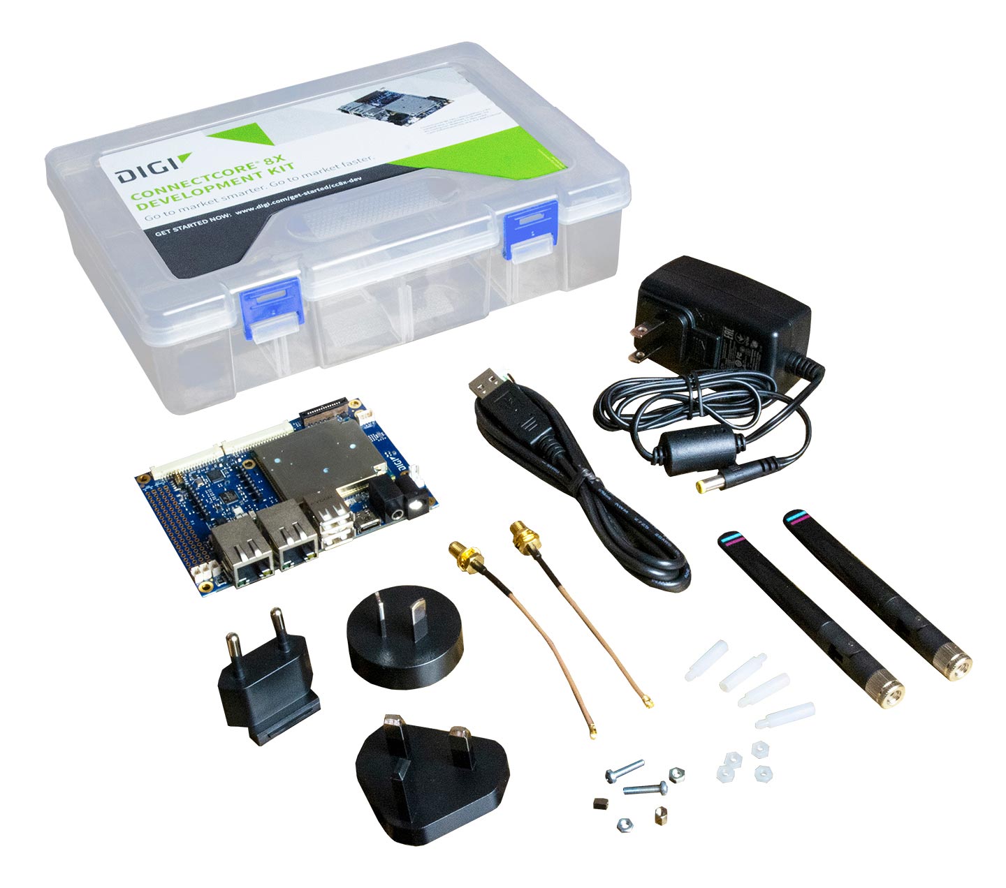 Connectcore 8x Dev Kit Pro, Quadx, 16gb Emmc, 2gb, Based On The Nxp I ...
