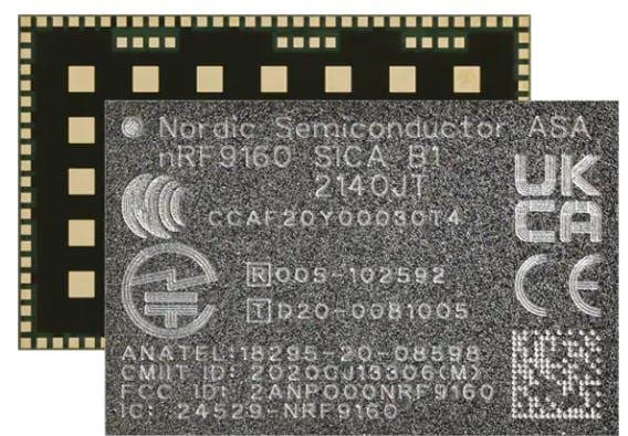 Low Power Sip With Integrated Nb-iot Only Product, 7 In Reel - nRF9160 ...