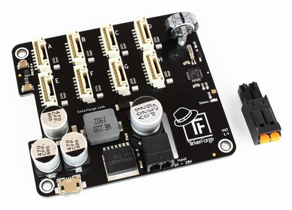 Hat Brick: Hat For Raspberry Pi With 8 Bricklets Ports And Real-time ...