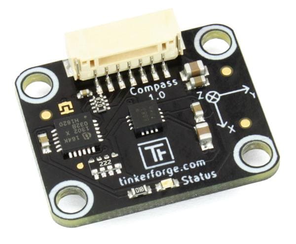 Compass Bricklet: 3-axis Compass With 10 Nanotesla And 0.1 Resolution ...
