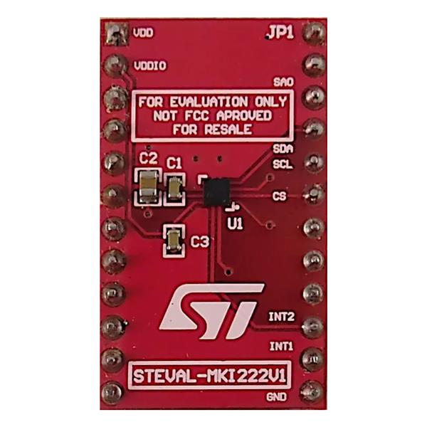 Lis2du12 Adapter Board For A Standard Dil 24 Socket - STEVAL-MKI222V1