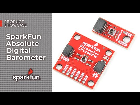 Sparkfun Micro Absolute Digital Barometer - Lps28dfw (qwiic) - SEN-21222