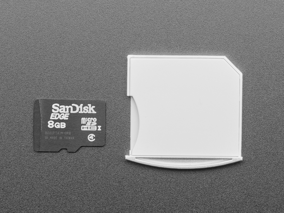 White Shortening Microsd To Sd Card Adapter - 5447