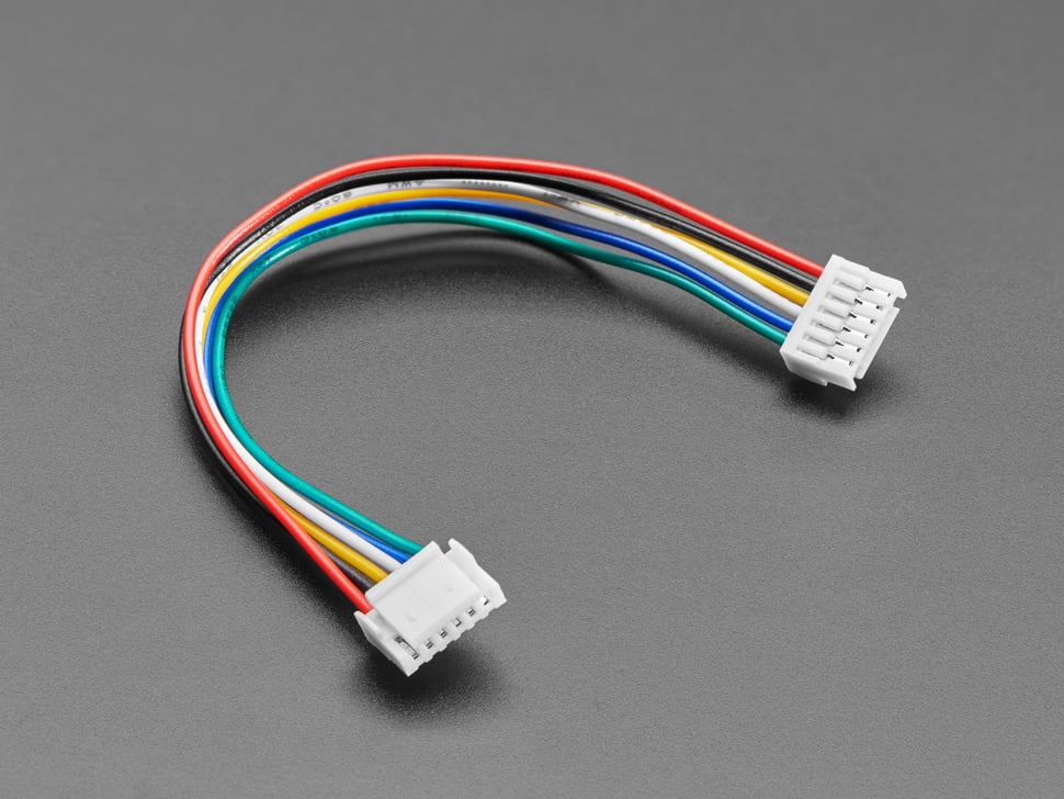 Jst Gh 1.25mm Pitch 6 Pin Cable - 100mm Long - 5754