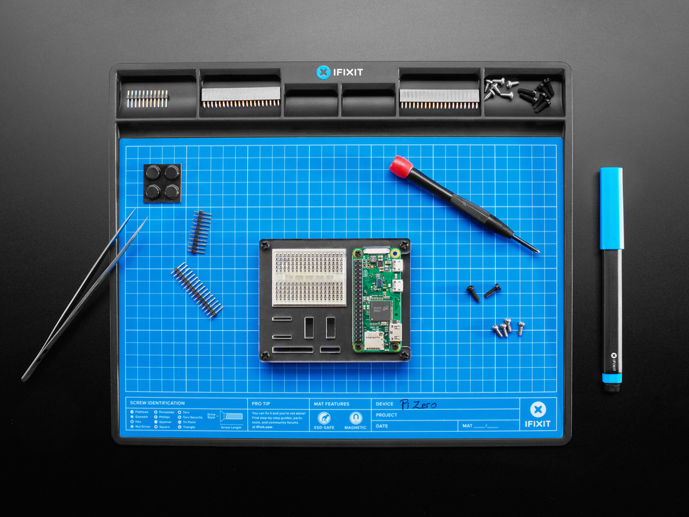 Ifixit Fixmat - Premium Magnetic Mat For Teardowns And Repairs - With ...