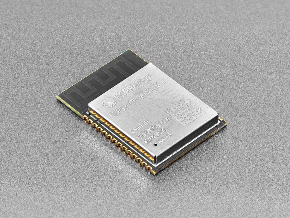 Esp32-c6-wroom-1-n8 Engineering Module - 8 Mb Quad Spi Flash - Pcb Antenna - 5671