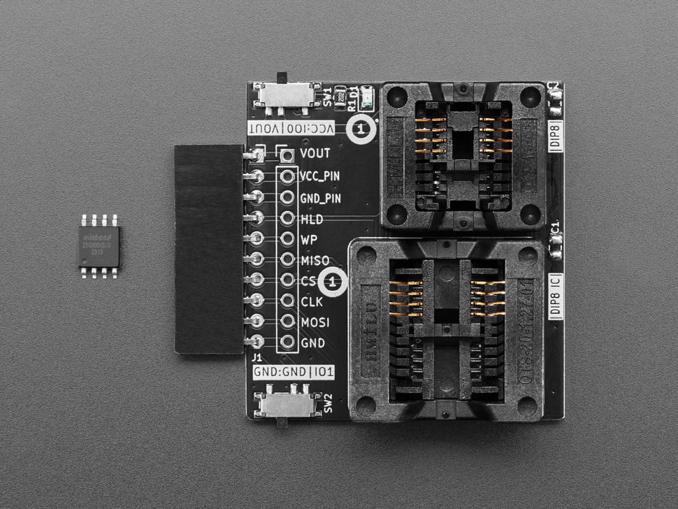 Bus Pirate 5 Soic / Sop8 Spi Flash Adapter - 6021