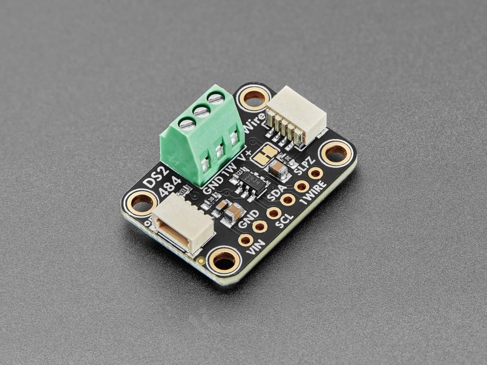 Adafruit Ds2484 I2c To 1-wire Bus Adapter Breakout - Stemma Qt / Qwiic ...